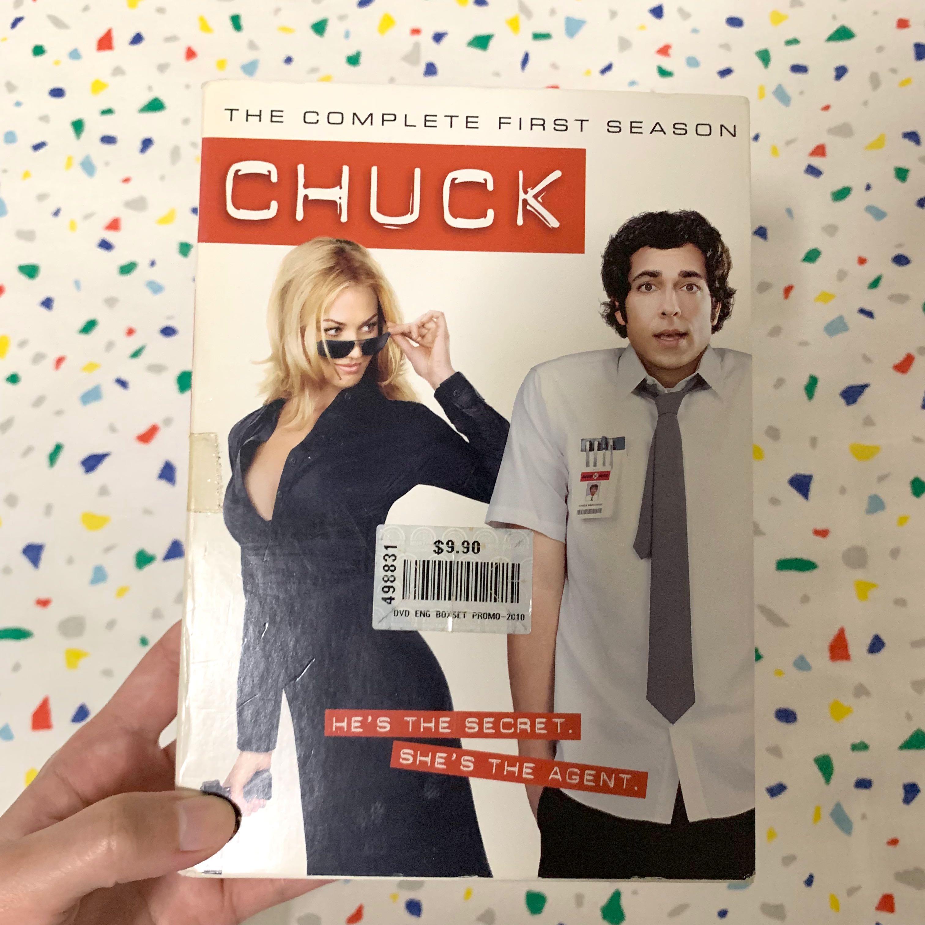 Chuck Season 1 Dvd, Hobbies & Toys, Music & Media, CDs & DVDs on Carousell