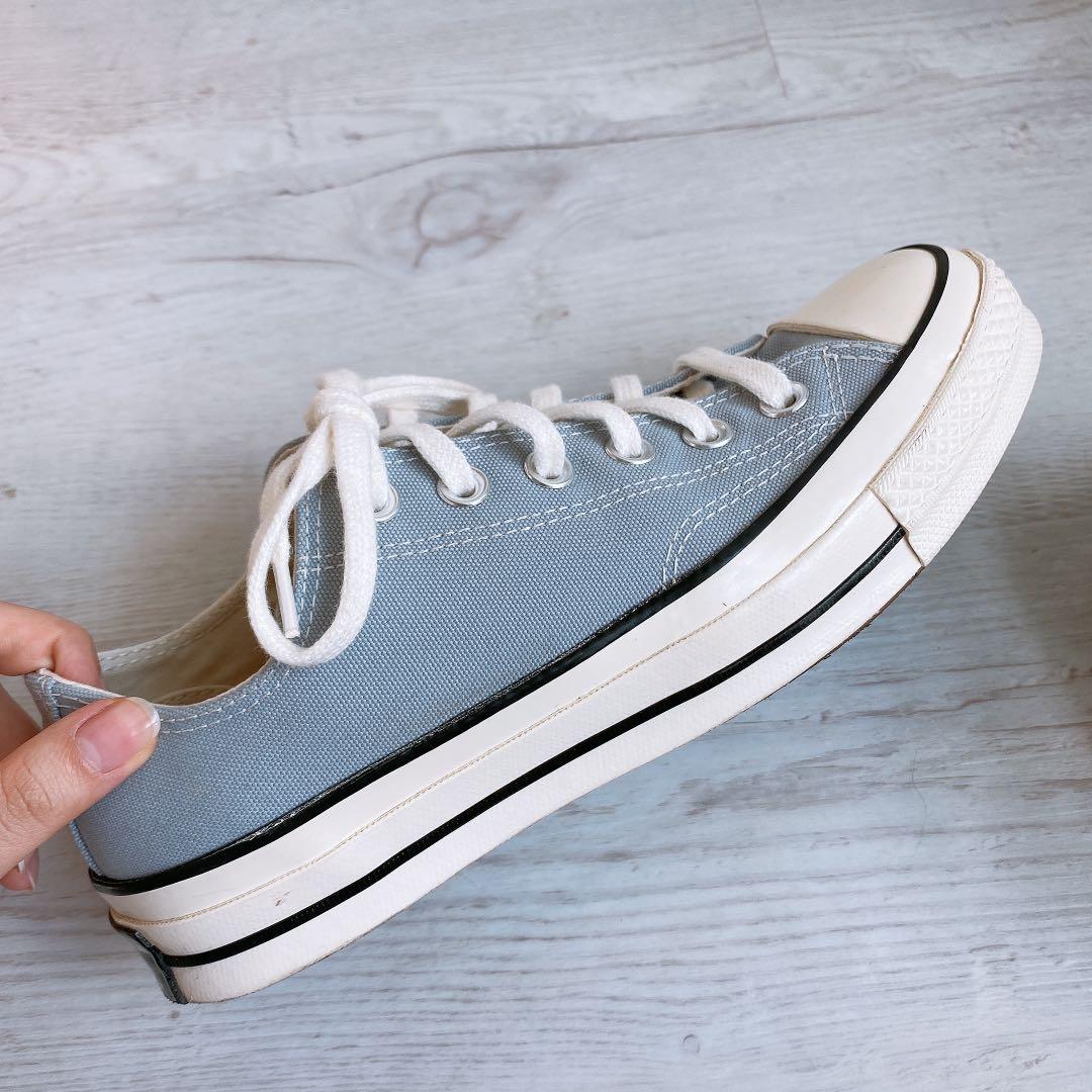 converse chuck 70 low in wolf grey, Women's Fashion, Footwear, Sneakers ...