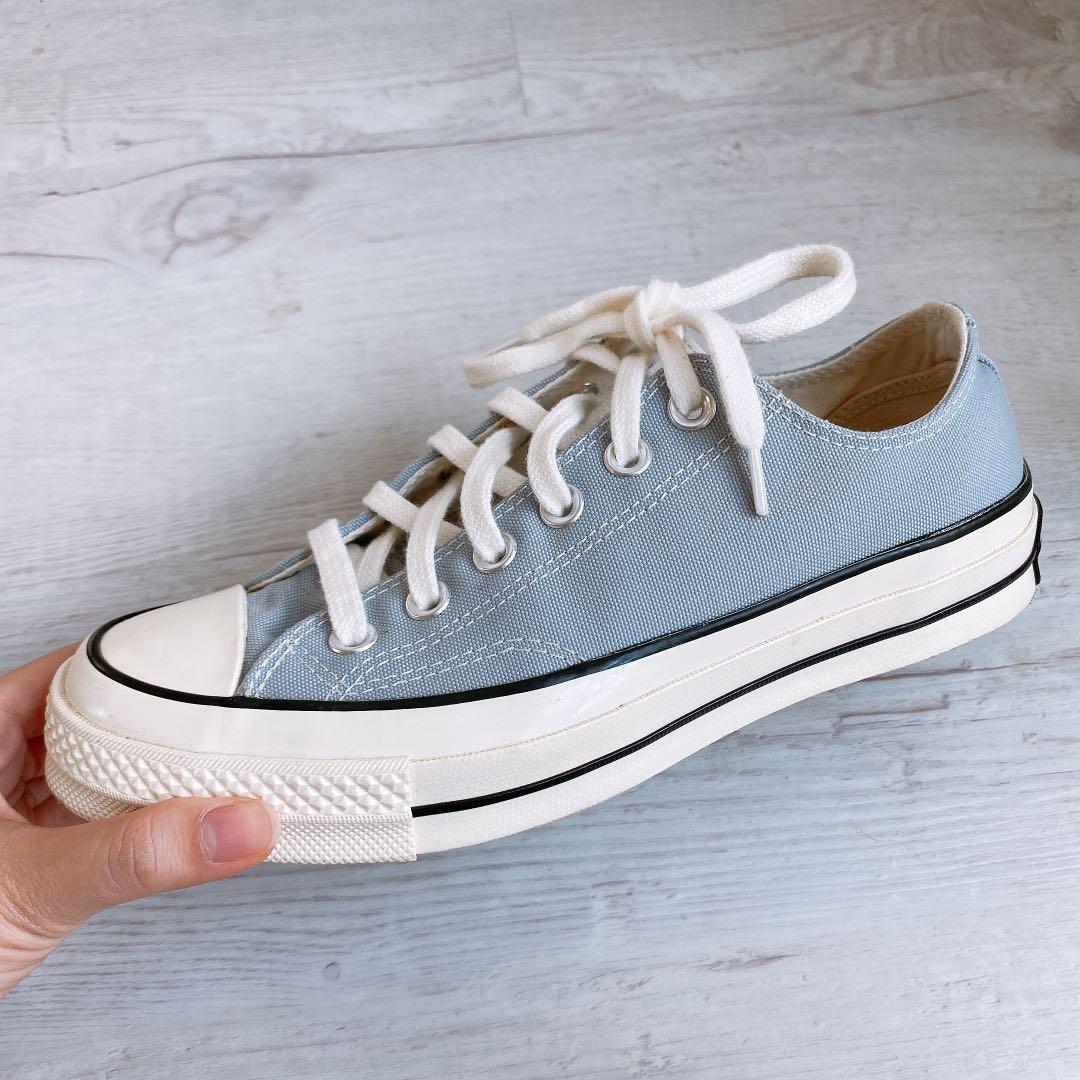 converse chuck 70 low in wolf grey, Women's Fashion, Footwear, Sneakers ...