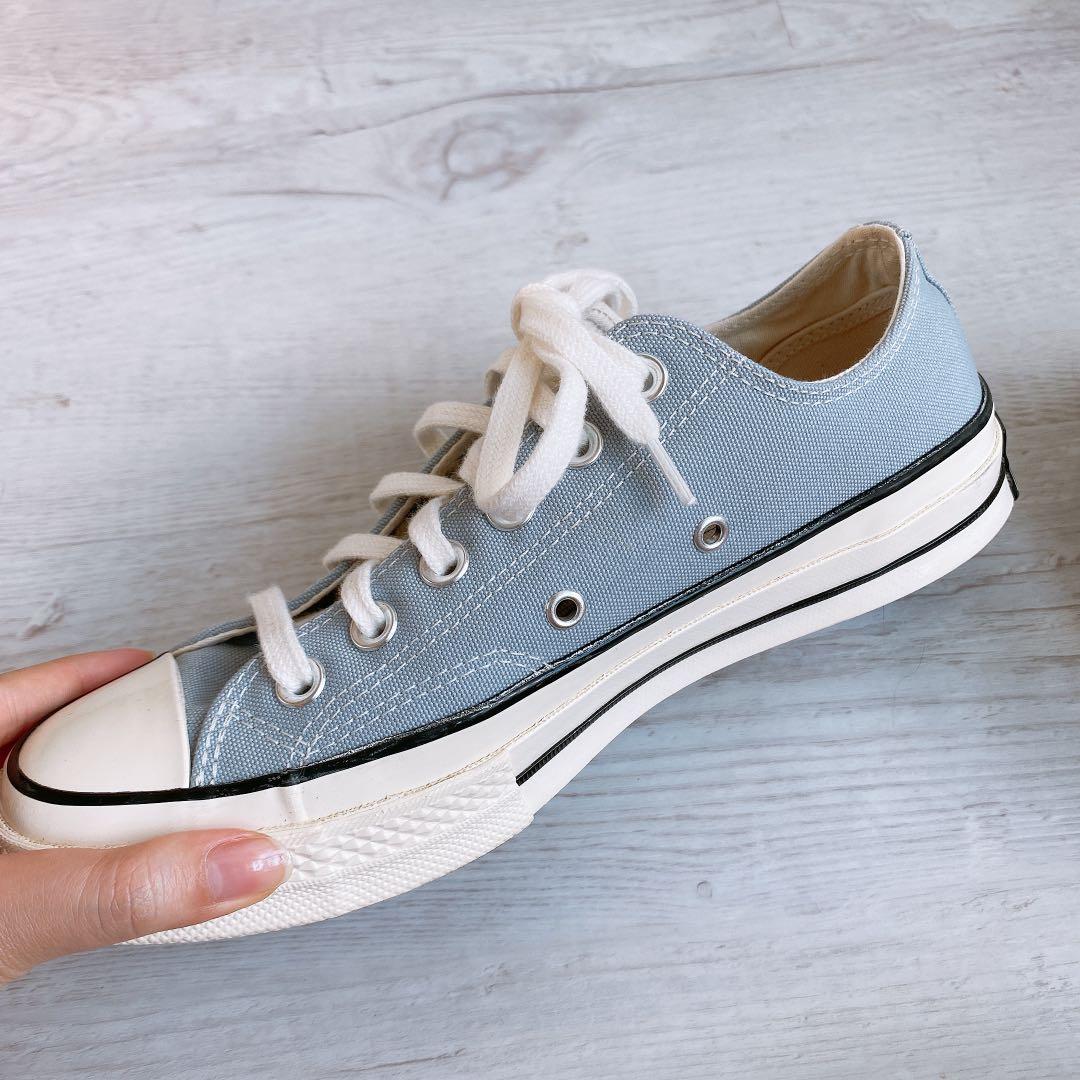 converse chuck 70 low in wolf grey, Women's Fashion, Footwear, Sneakers ...