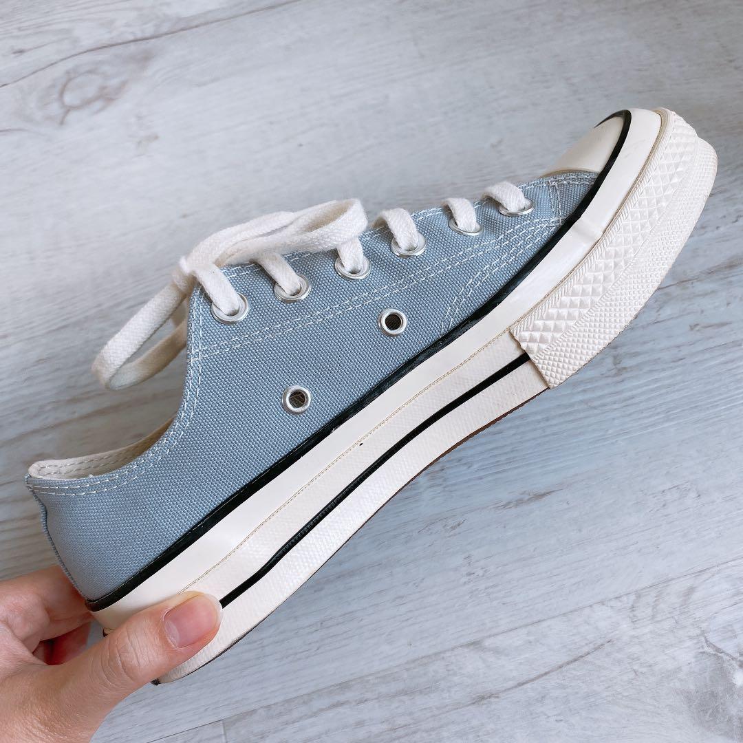 converse chuck 70 low in wolf grey, Women's Fashion, Footwear, Sneakers ...