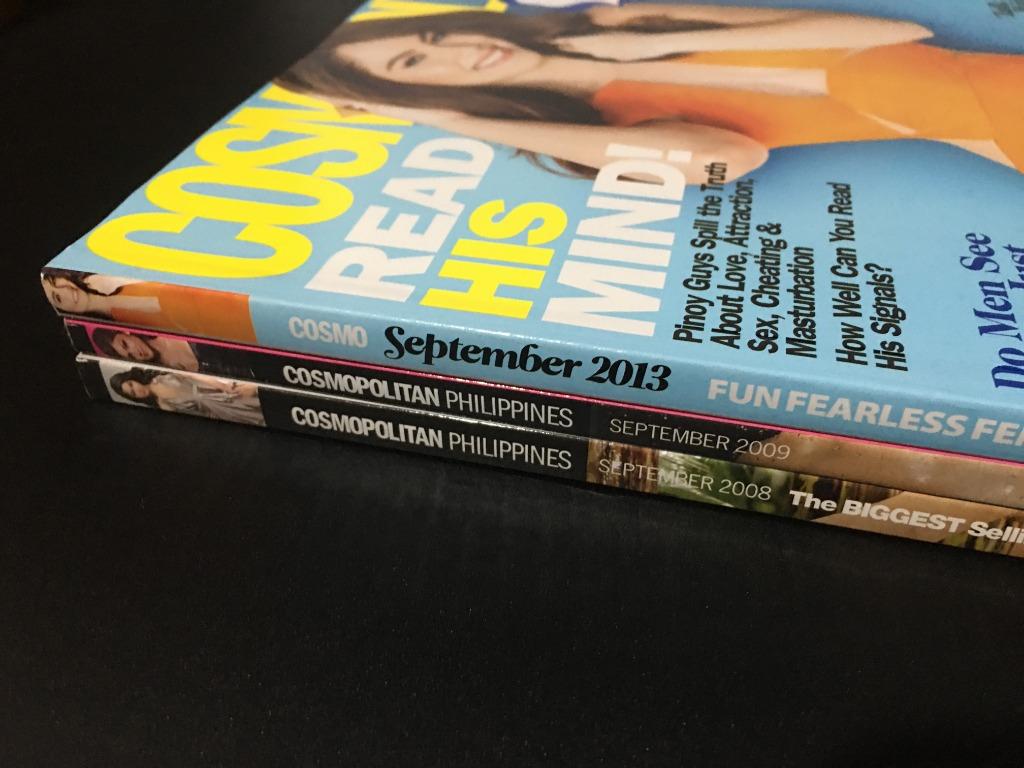 Cosmopolitan Philippines Magazines (OOP), Hobbies & Toys, Books ...