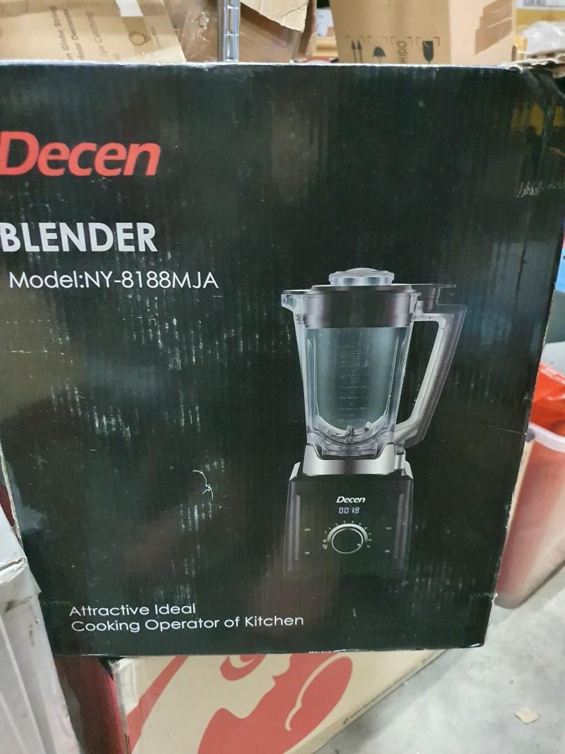 DECEN NY-8188MJA Black Variable Speed Dial 1450 W Professional Blender ...