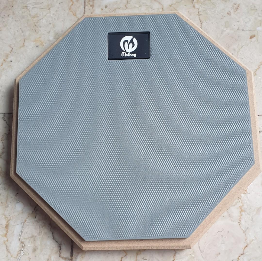 Moboog Drum Practice Pad 8 Inches Good Rebound Rudiments (2 colours ...