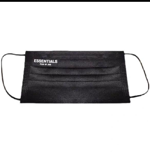 Fear Of God Essentials Face Mask Black, Health & Nutrition, Face Masks ...
