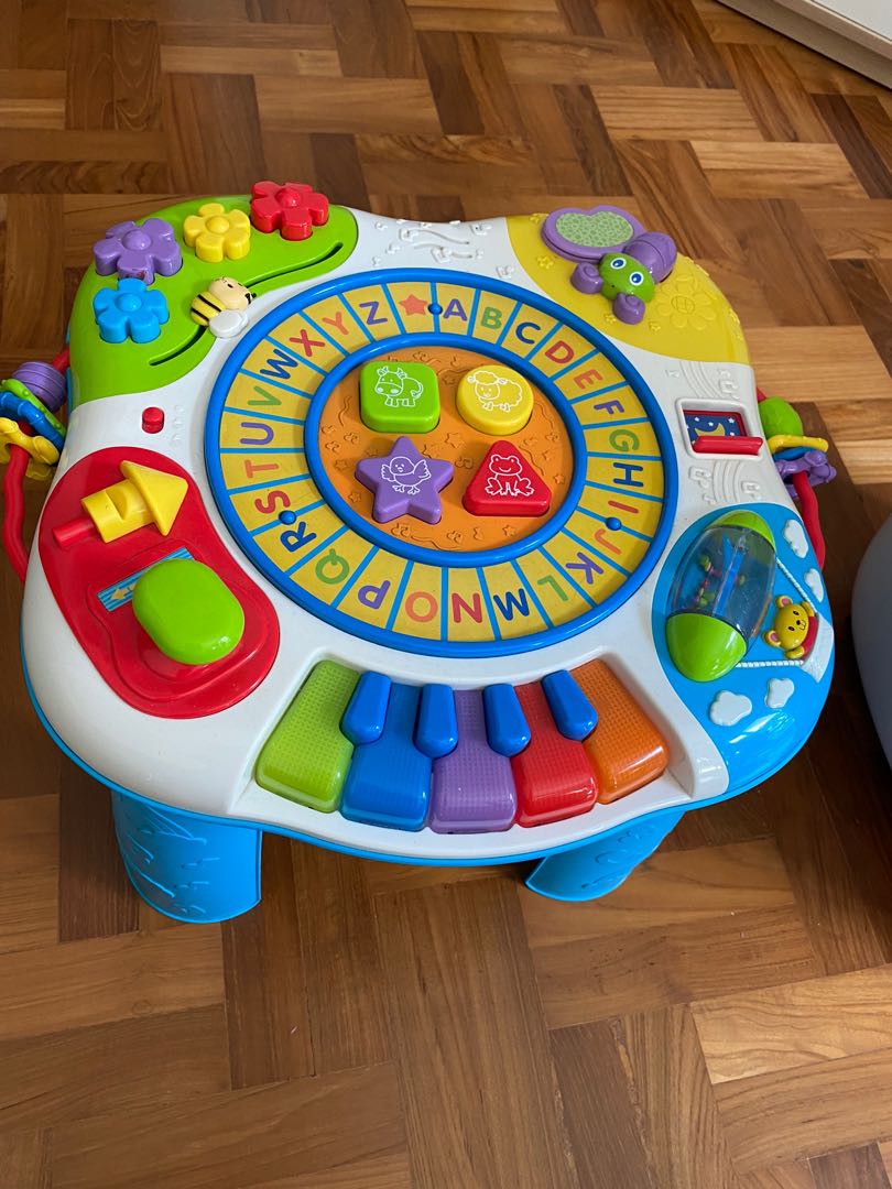 Fisher price music table, Babies & Kids, Infant Playtime on Carousell