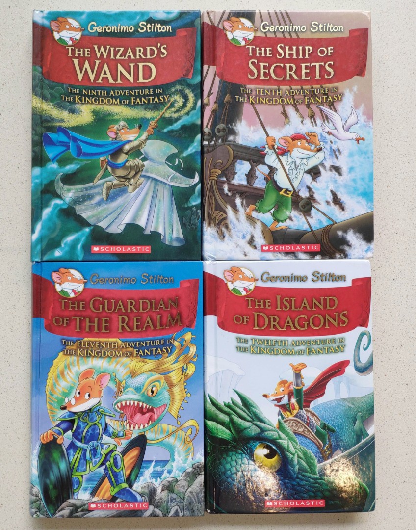 Geronimo Stilton - Kingdom of Fantasy - Island Dragons - Guardian Realm ...