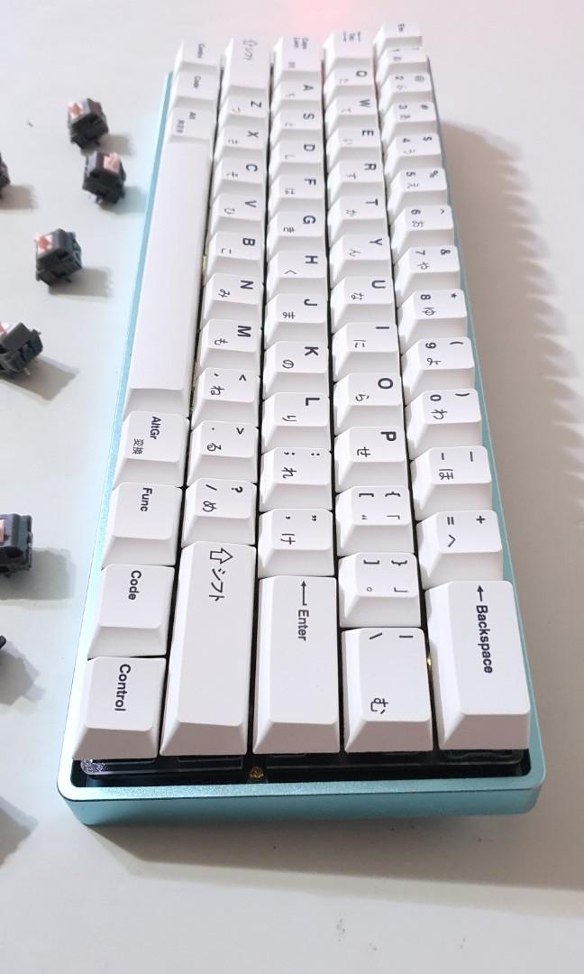 Custom 60% Mechanical Keyboard (GH60 with Alpaca V2 linear switches ...