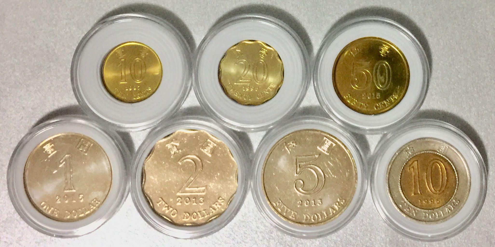 Hong Kong Coins Set, Hobbies & Toys, Memorabilia & Collectibles ...