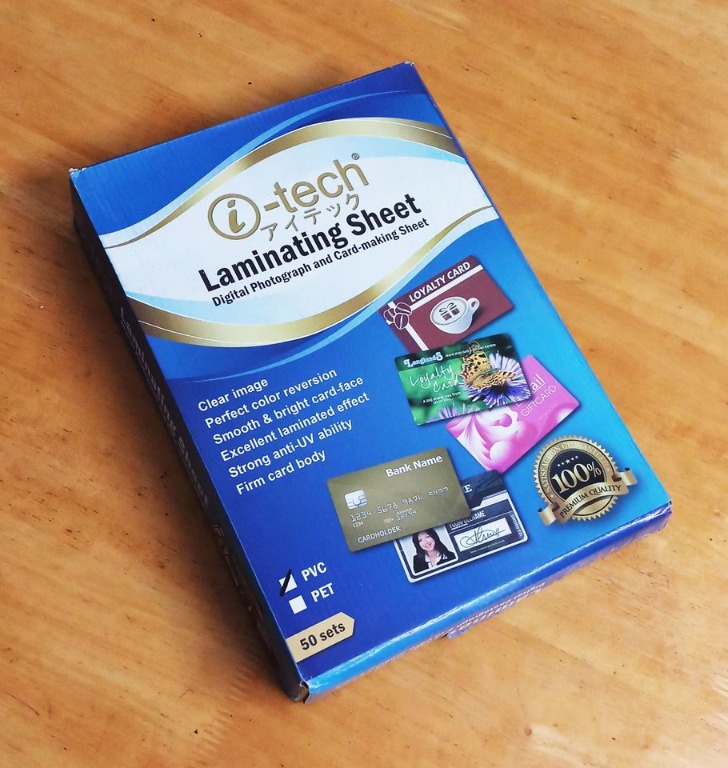 i-Tech PVC Laminating Sheet, Everything Else, Others on Carousell