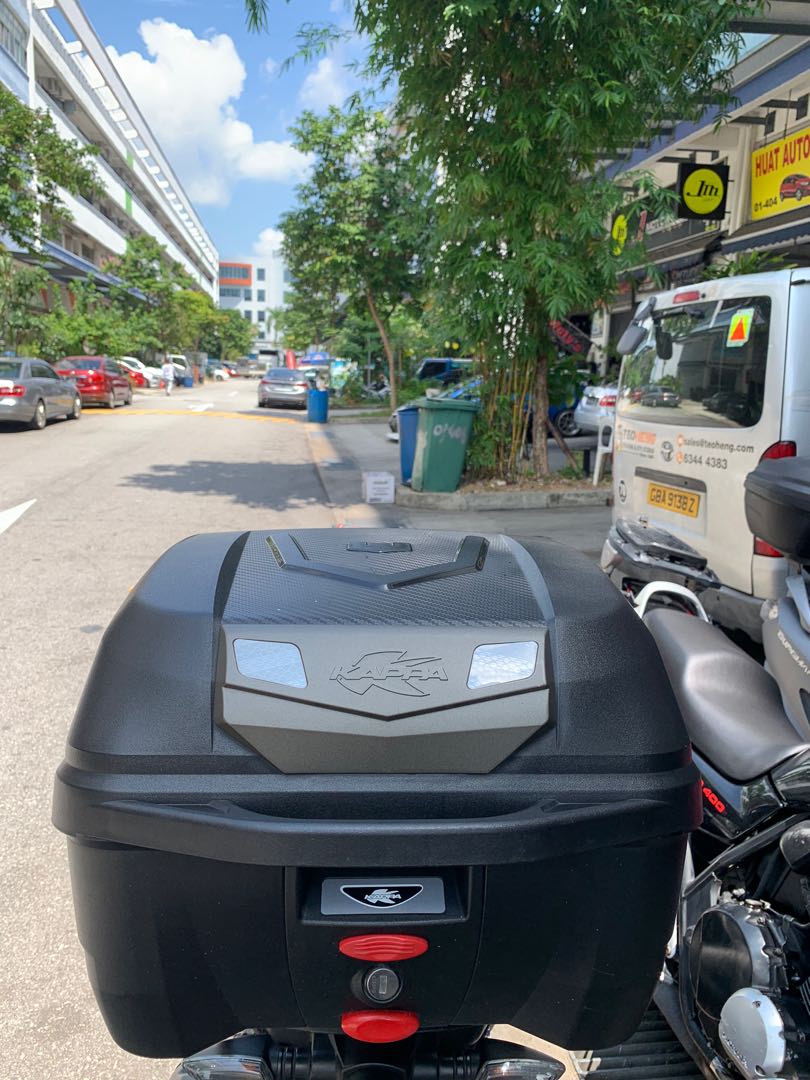 Kappa 32L Wtt with GIVI 43L, Motorcycles, Motorcycle Accessories on ...