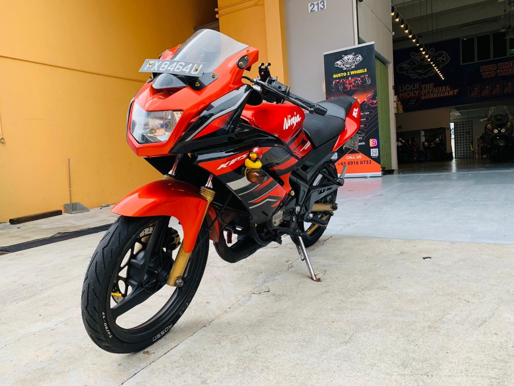 KAWASAKI KR150K, Motorcycles, Motorcycles for Sale, Class 2B on Carousell