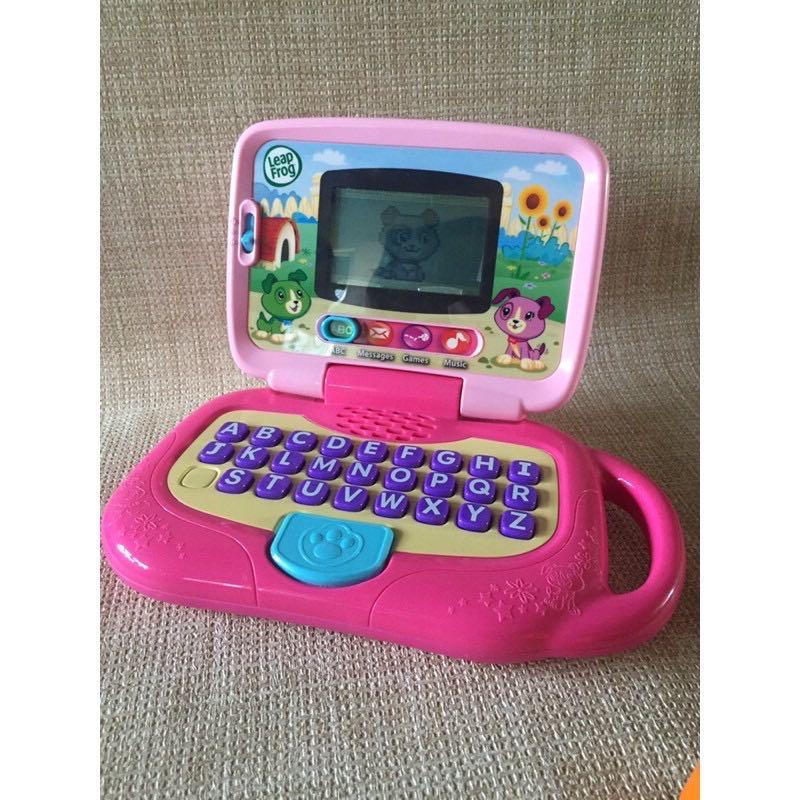 Leapfrog Leaptop Laptop Pink, Hobbies & Toys, Toys & Games on Carousell