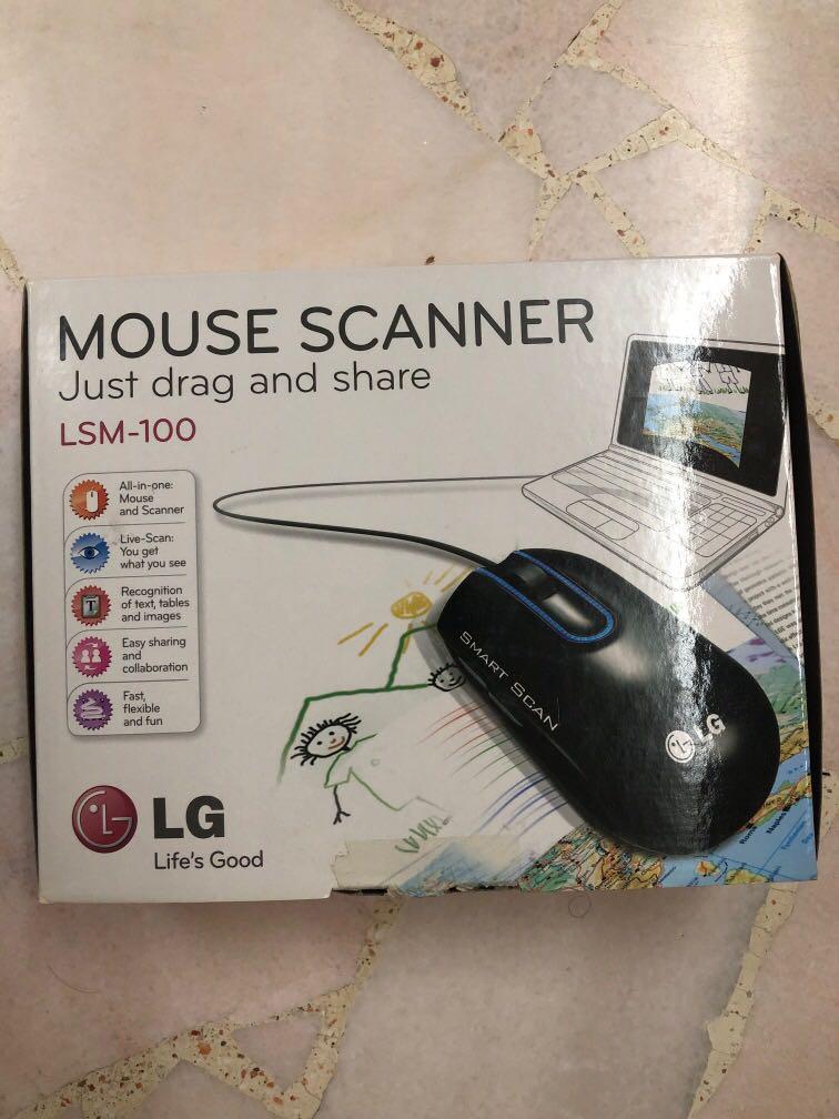 LG Mouse Scanner LSM-100, Computers & Tech, Parts & Accessories, Mouse ...