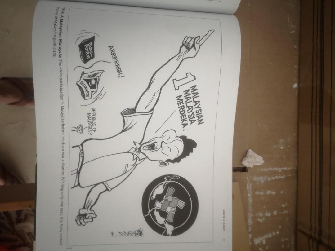 LKY Political Cartoon, Hobbies & Toys, Books & Magazines, Fiction & Non ...