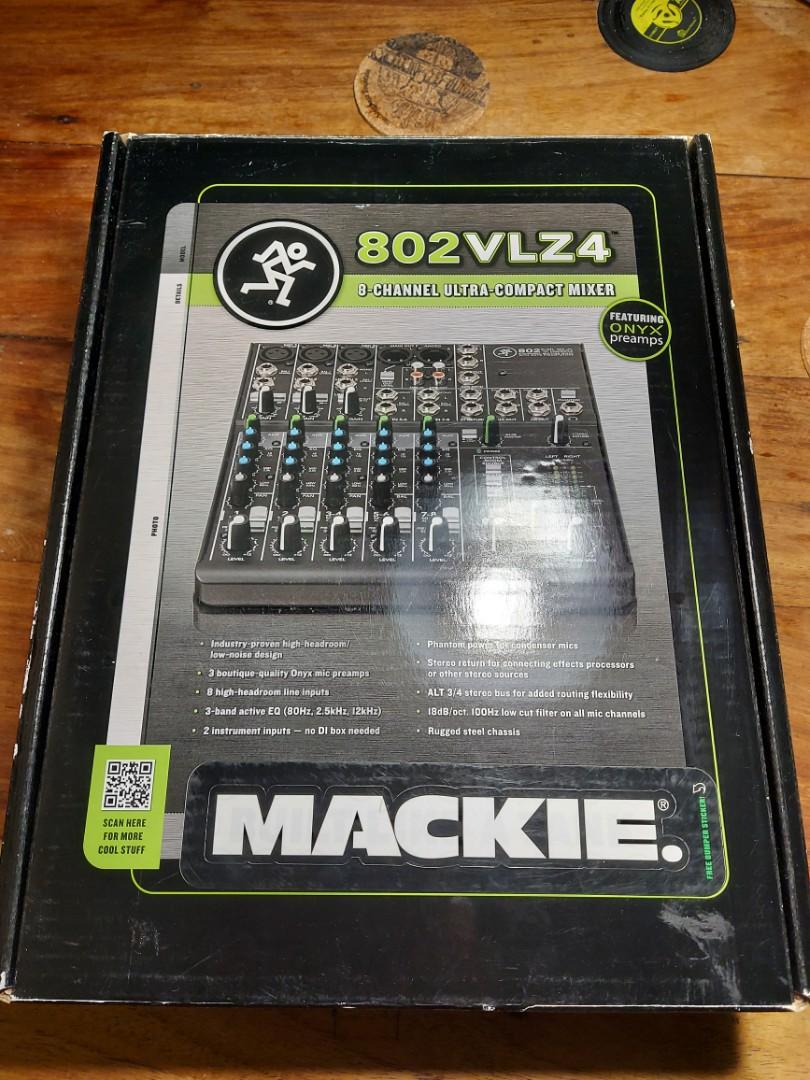 Mackie 802 VLZ4 Mixer, Audio, Other Audio Equipment on Carousell