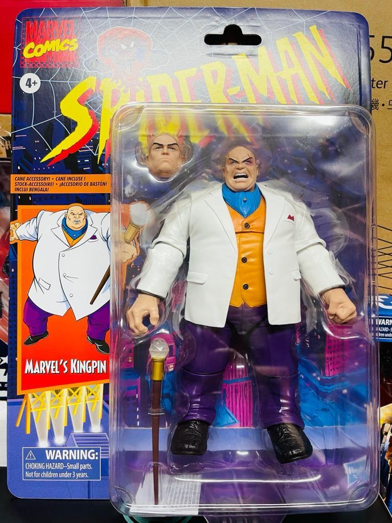 Marvel Legends Retro Kingpin, Grey Hulk, Green Hulk, Dr. Doom, Hobbies ...