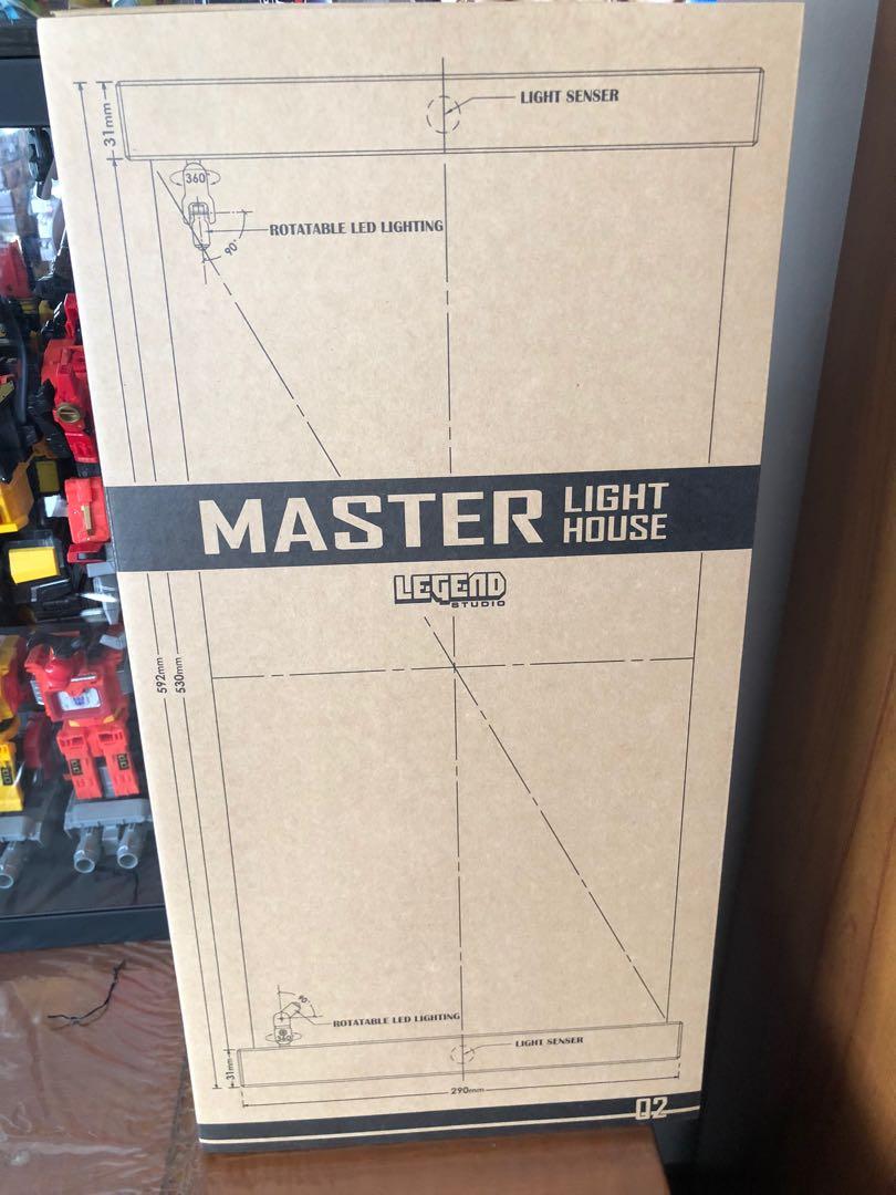 Master Light House Legend Studio 02 Display Acrylic Case for Hot Toys ...