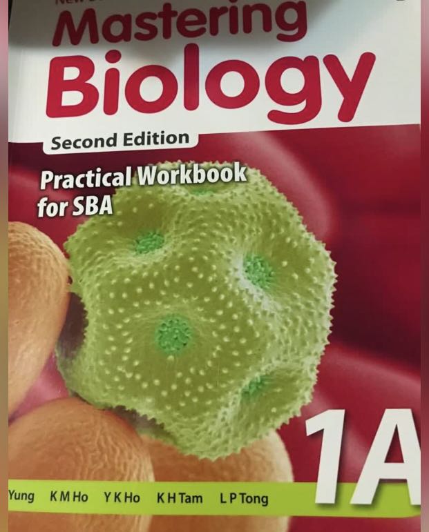 Mastering biology 2nd edition workbook 1A, 興趣及遊戲, 書本 & 文具, 教科書 - Carousell