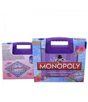 Monopoly with Purple Case, Hobbies & Toys, Toys & Games on Carousell