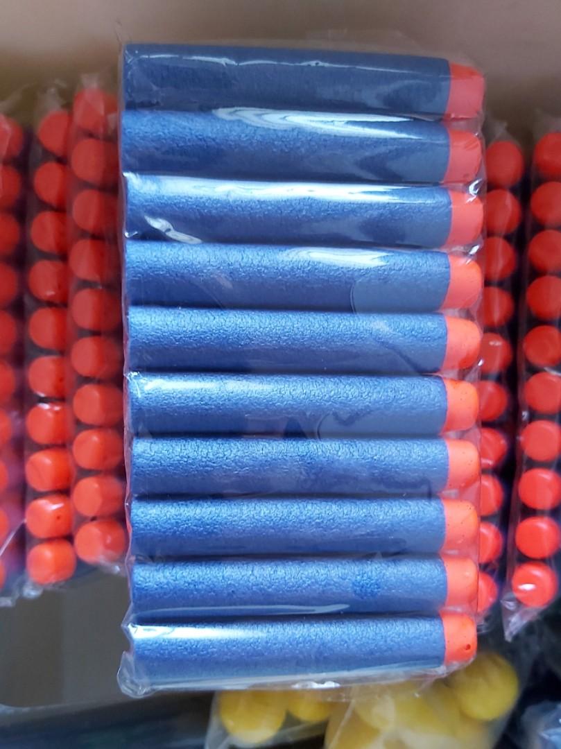 Nerf Bullets (rounded / suction), Hobbies & Toys, Toys & Games on Carousell