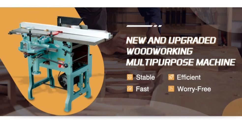 NEW ARRIVAL! 2.2kw. 12" PLANING WIDTH MULTI PURPOSE WOODWORKING MACHINE ...
