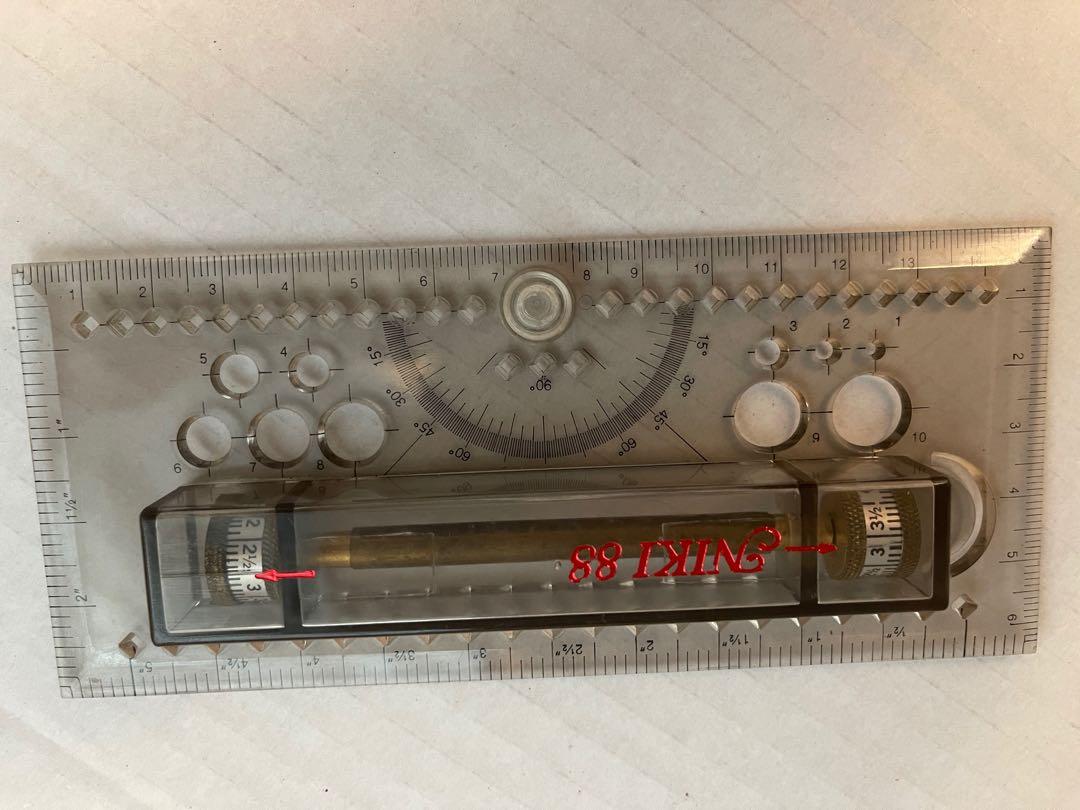 Niki 88 Multi Function Wonder Ruler, Hobbies & Toys, Stationery & Craft ...
