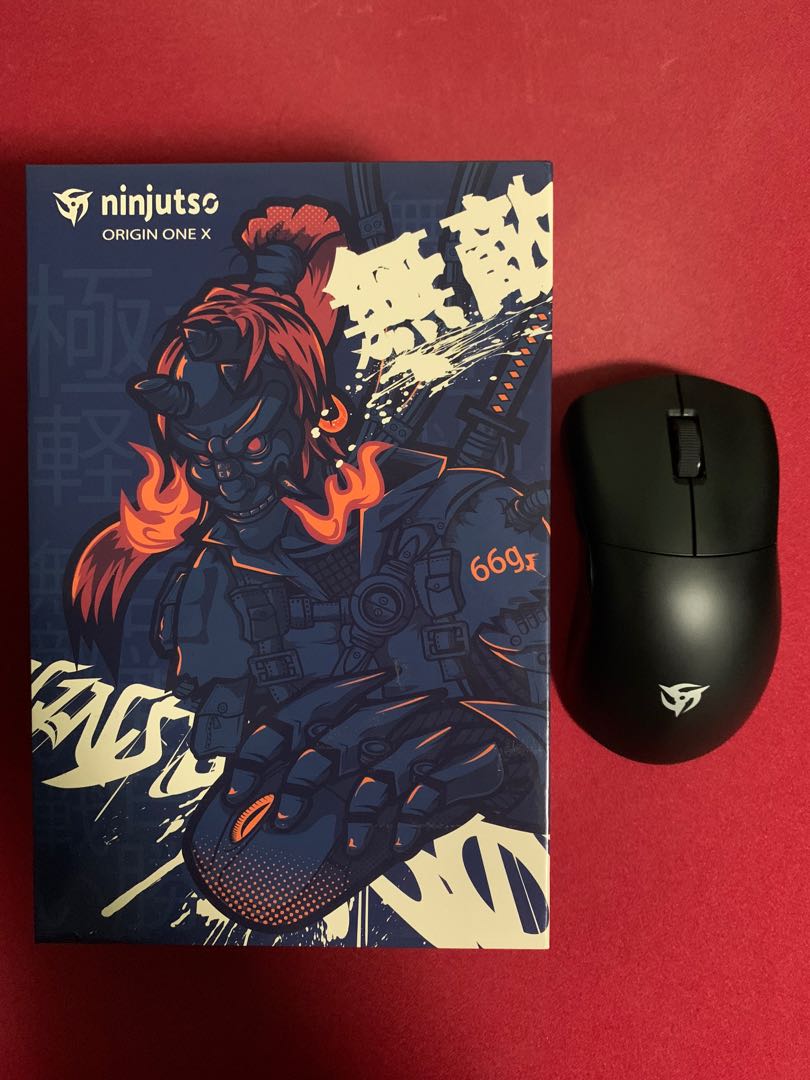 Ninjutso Origin One X Wireless Ultralight Gaming Mouse, Computers ...