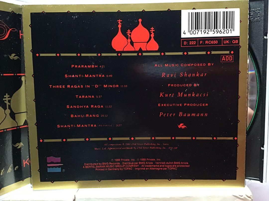 ORIGINAL GERMAN PRESS Ravi Shankar - Inside the Kremlin OOP 1989 ...