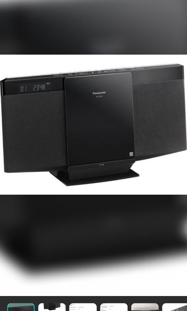 Panasonic Compact Stereo SC-HC25 HiFi system good bass sound. FM/AM ...