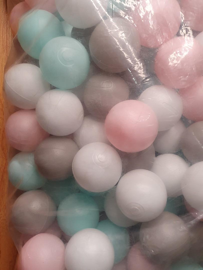 Pastel Color Plastic Balls on Carousell