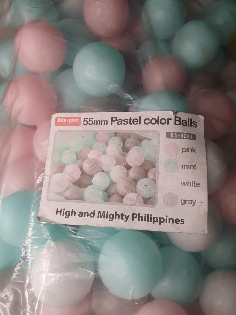 Pastel Color Plastic Balls on Carousell