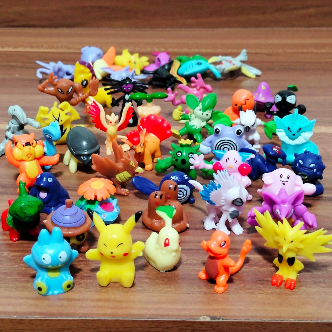 Pokemon Mini Figure Collection, Hobbies & Toys, Toys & Games on Carousell
