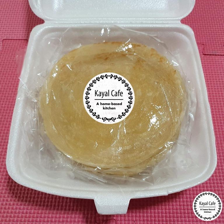 Pre-Cooked Roti Prata - Homemade - Halal - Indian Muslim - Kayal Cafe ...