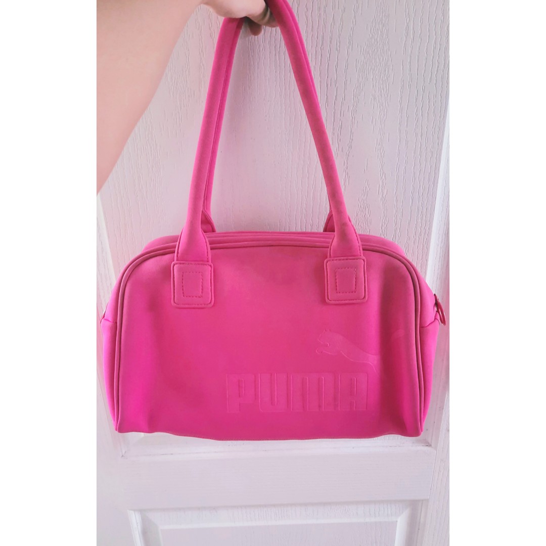Authentic Puma Bright Pink Grip Tote Bag, Women's Fashion, Bags ...
