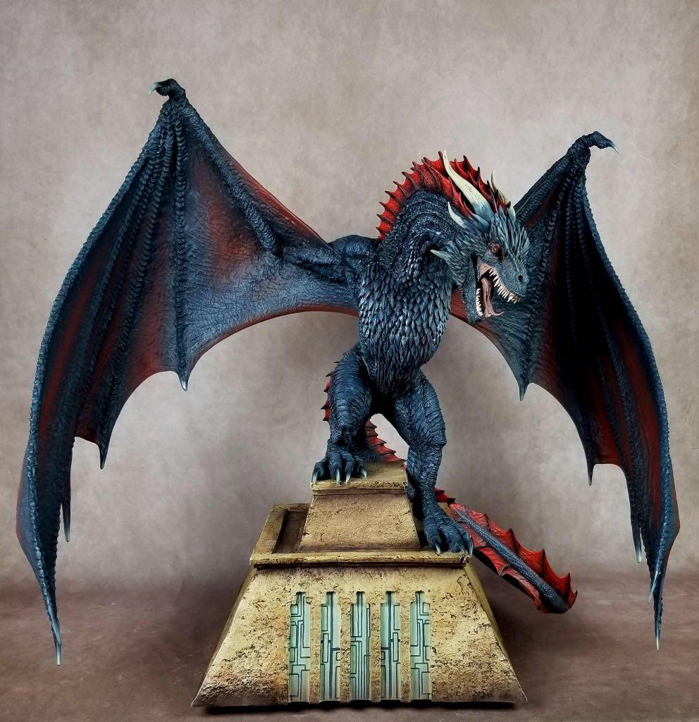 Rare Drogon Custom Resin Statue Game of Thrones, Hobbies & Toys ...