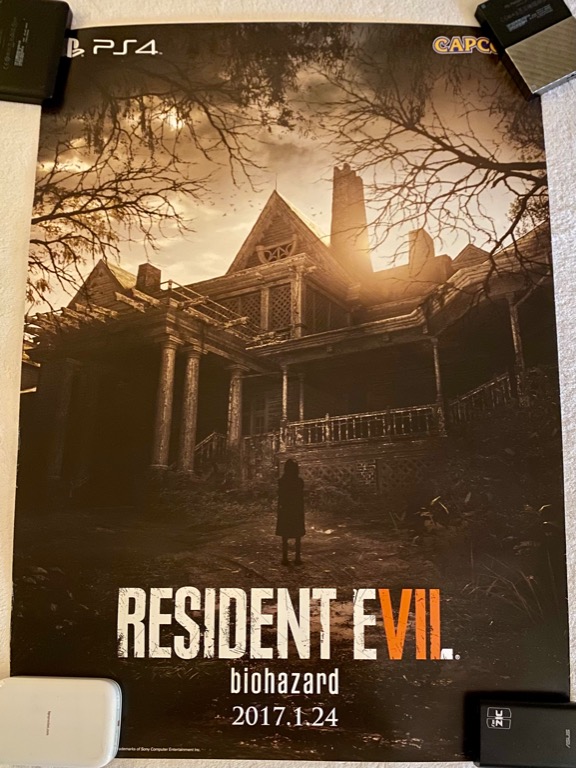 Resident Evil 7 Poster, Hobbies & Toys, Memorabilia & Collectibles ...