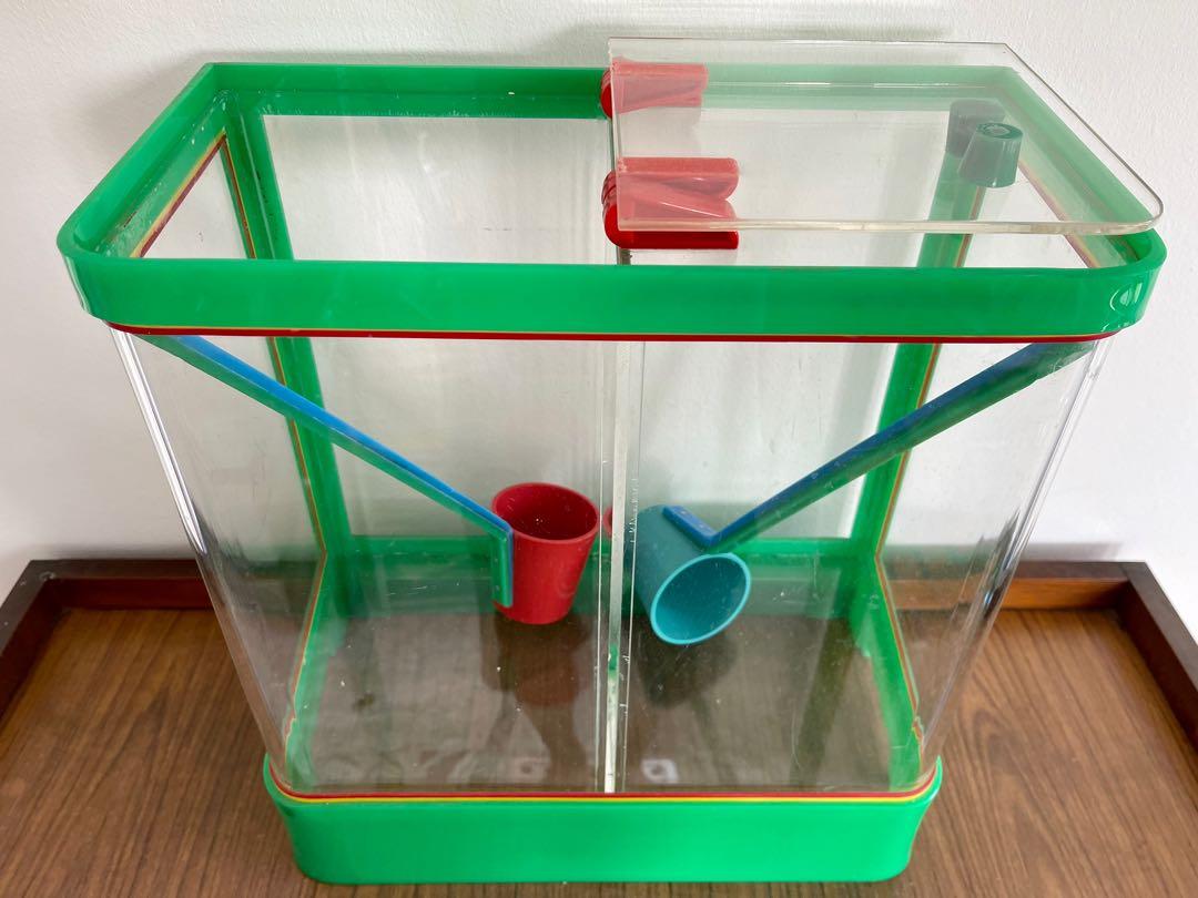 Retro soya bean milk acrylic container with lids and 2 scoops ...