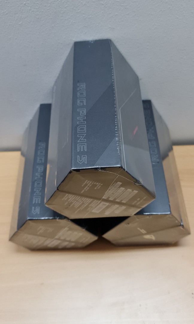 ROG Phone 5 (16+256GB) Global Ver Hexagonal box with cooler, Mobile ...