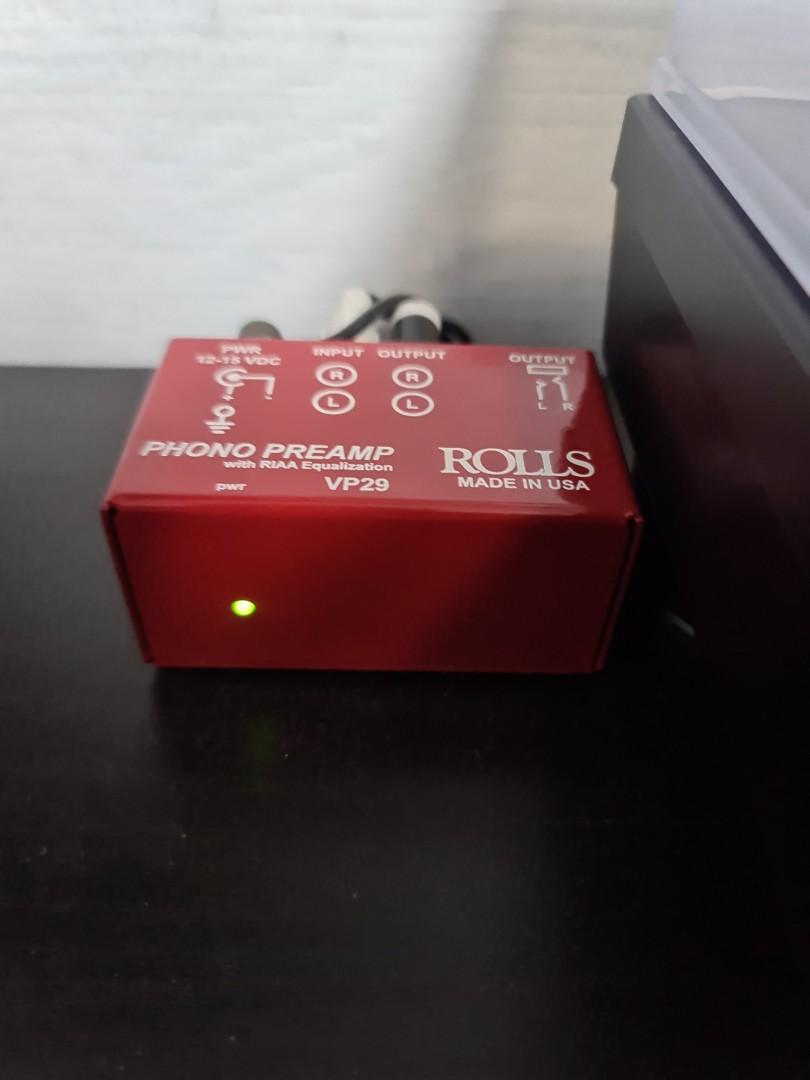 Rolls Phono Preamp, Audio, Other Audio Equipment on Carousell