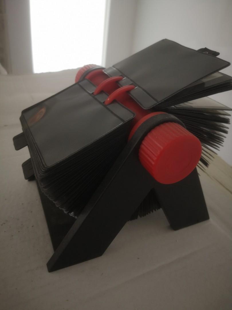 Rotary bindermax Name card holder, Computers & Tech, Office & Business ...