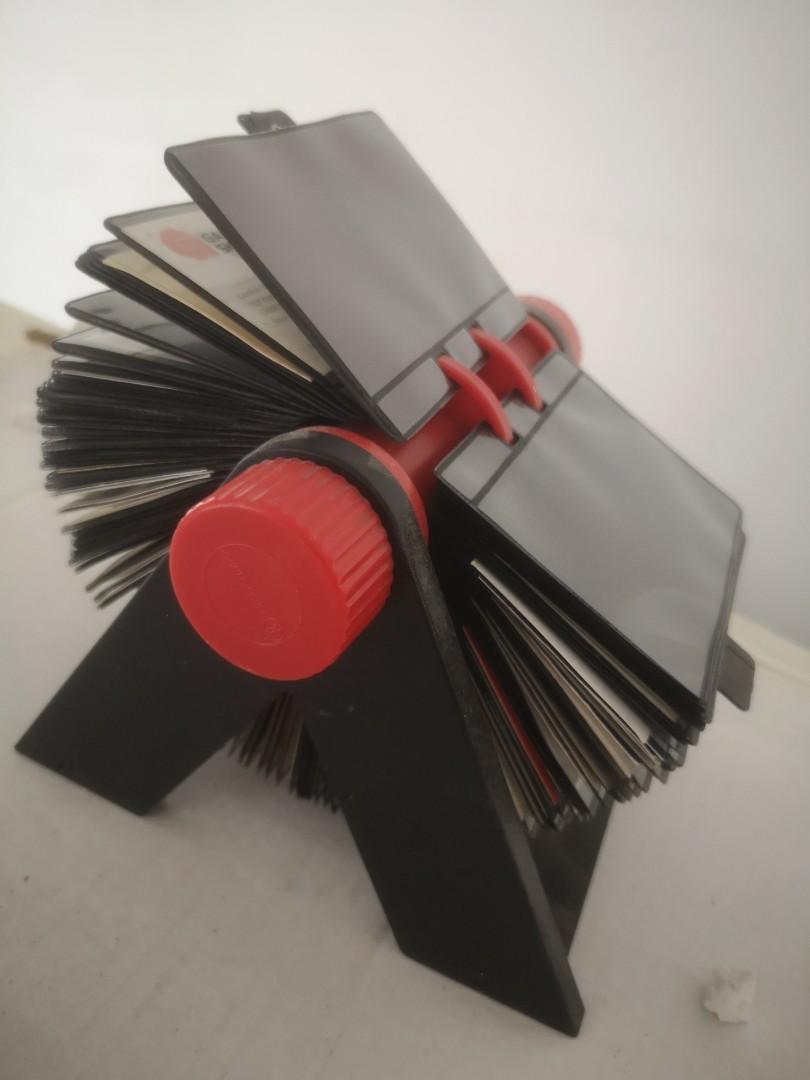 Rotary bindermax Name card holder, Computers & Tech, Office & Business ...