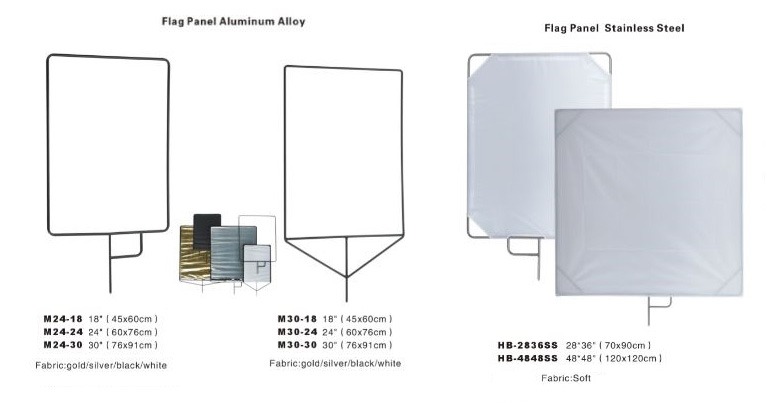 Selens 4-in-1 & Diffuser Flag Panels, Photography, Photography ...