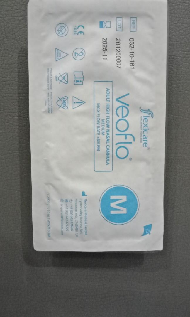 Set of High Flow Nasal Cannula-Consumables, Health & Nutrition, Medical ...