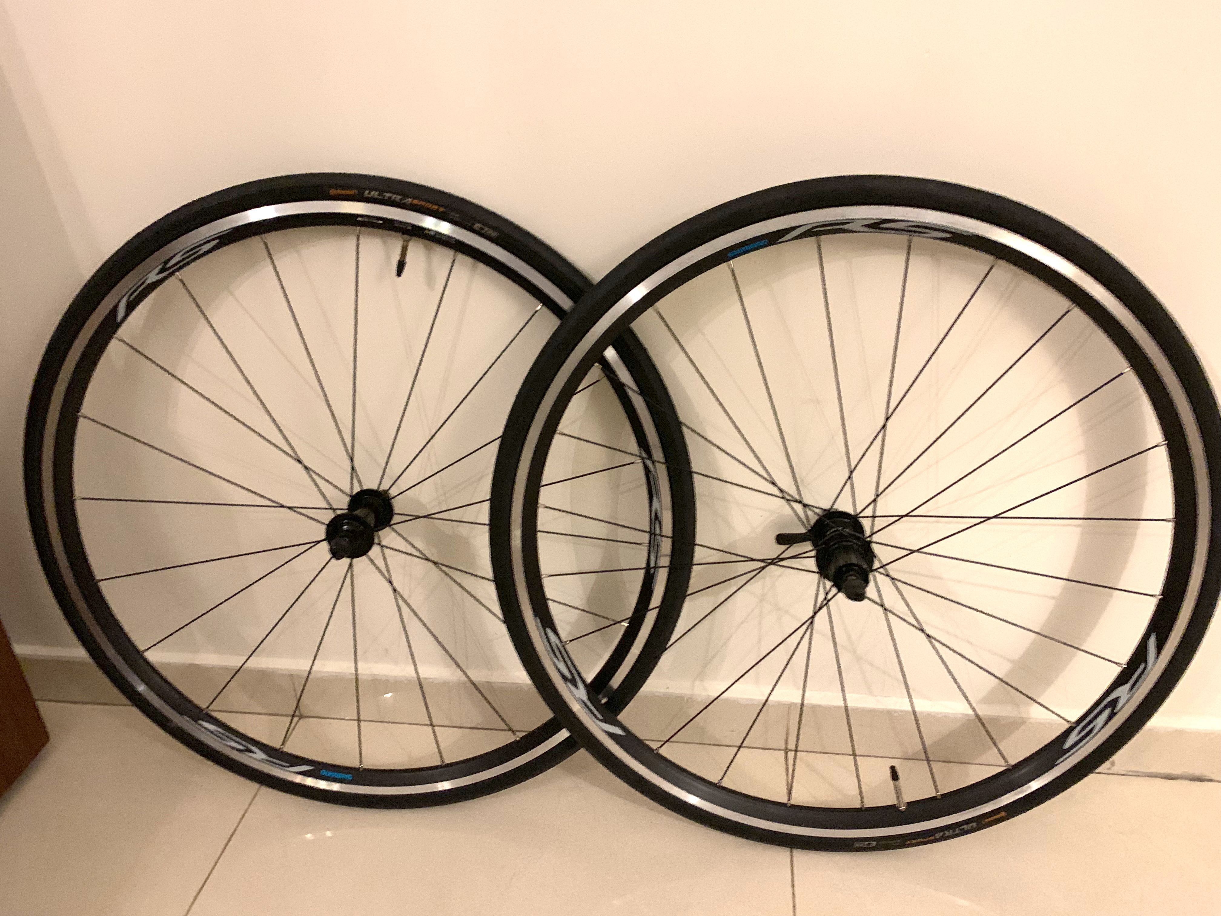 Shimano RS 100 Wheelset, Sports Equipment, Bicycles & Parts, Parts ...
