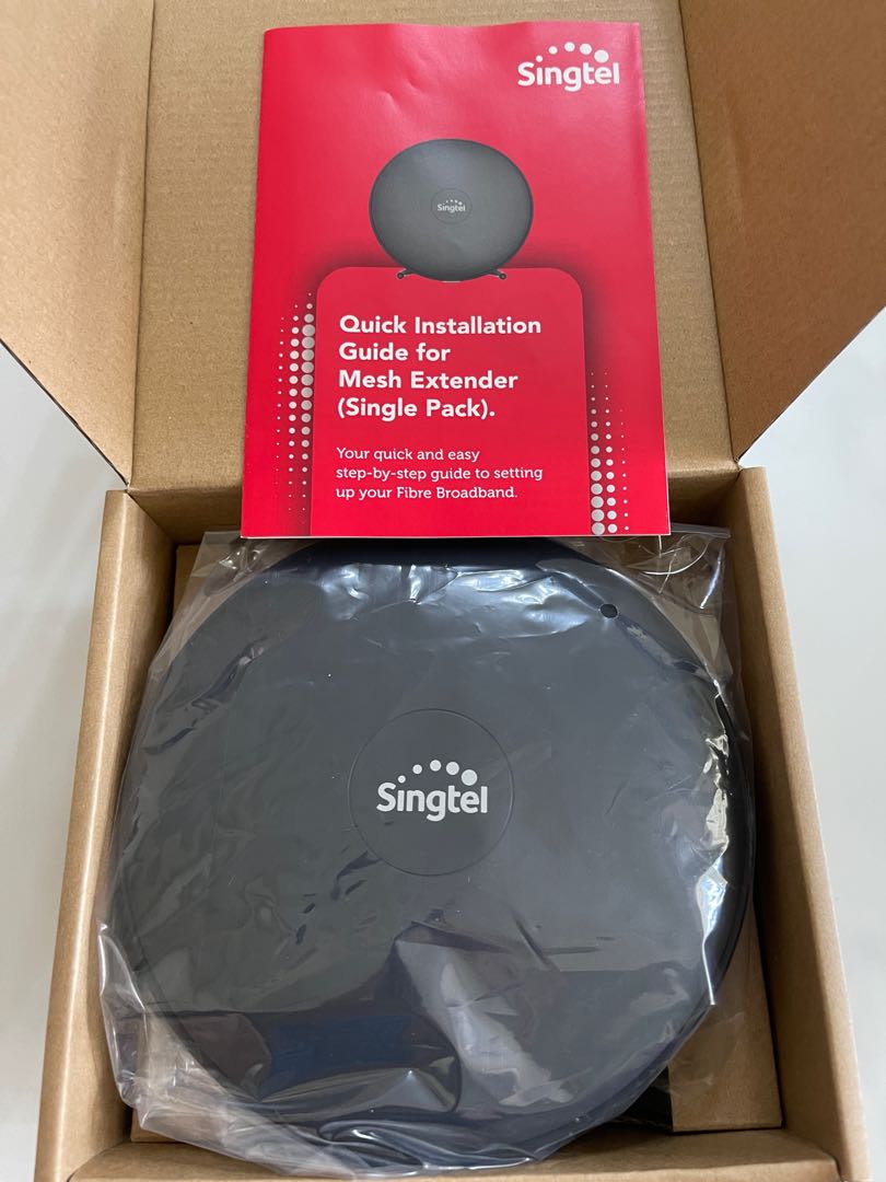 Singtel Mesh Extender, Computers & Tech, Parts & Accessories ...