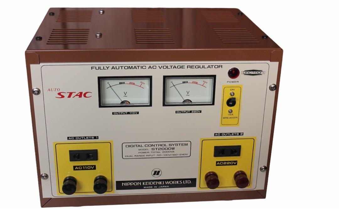 STAC ST-2000W AC Voltage Regulator, Mobile Phones & Gadgets, Mobile ...