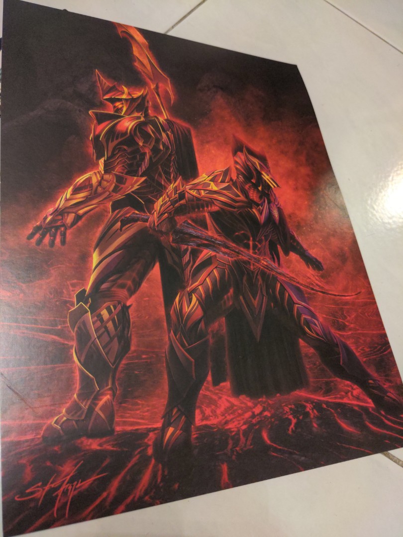 Stormlight Poster - Dustbringer - by Brandon Sanderson, Hobbies & Toys ...