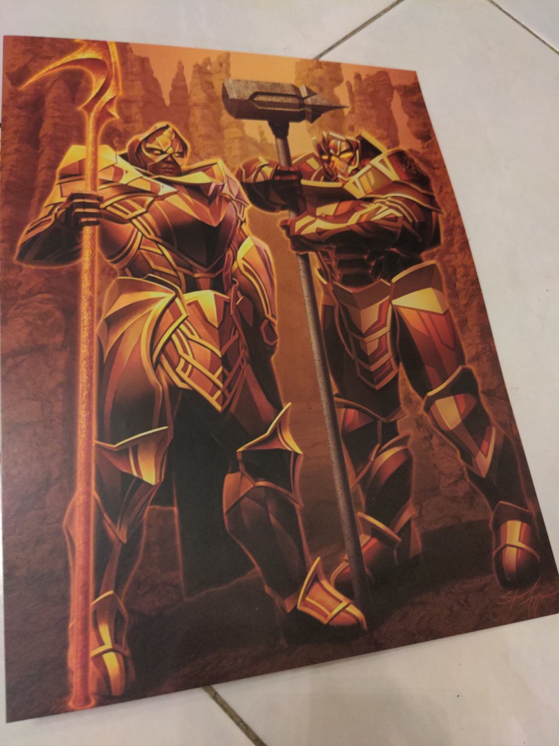 Stormlight Poster - Stoneward - by Brandon Sanderson, Hobbies & Toys ...