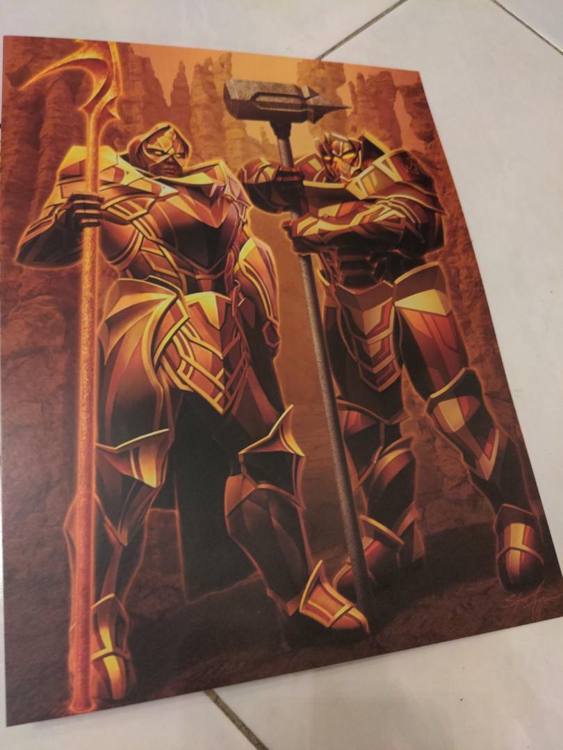 Stormlight Poster - Stoneward - by Brandon Sanderson, Hobbies & Toys ...